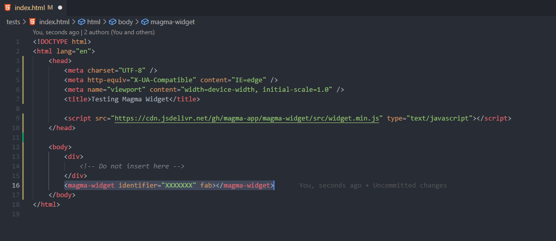 GitHub - magma-app/magma-widget: This repository contains all the scripts for the widget(s)